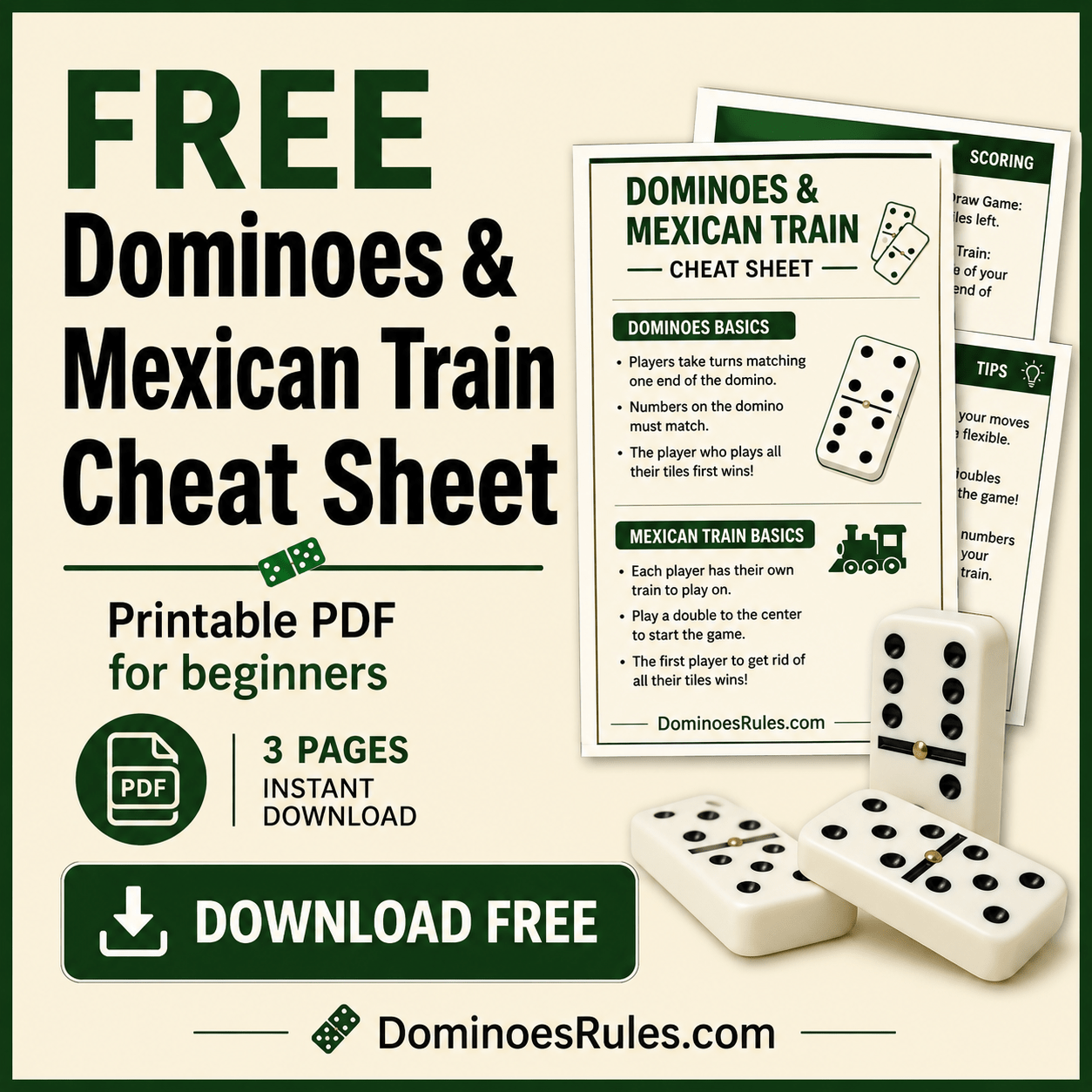 Dominoes Rules – How to Play Classic Domino Games